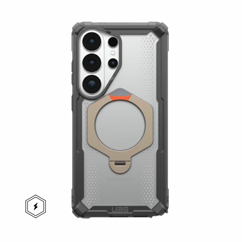 Чехол Uag Plasma XTE для Samsung S26 Ultra совместим с MagSafe, цвет тонированный/титан (Ash/Titanium)