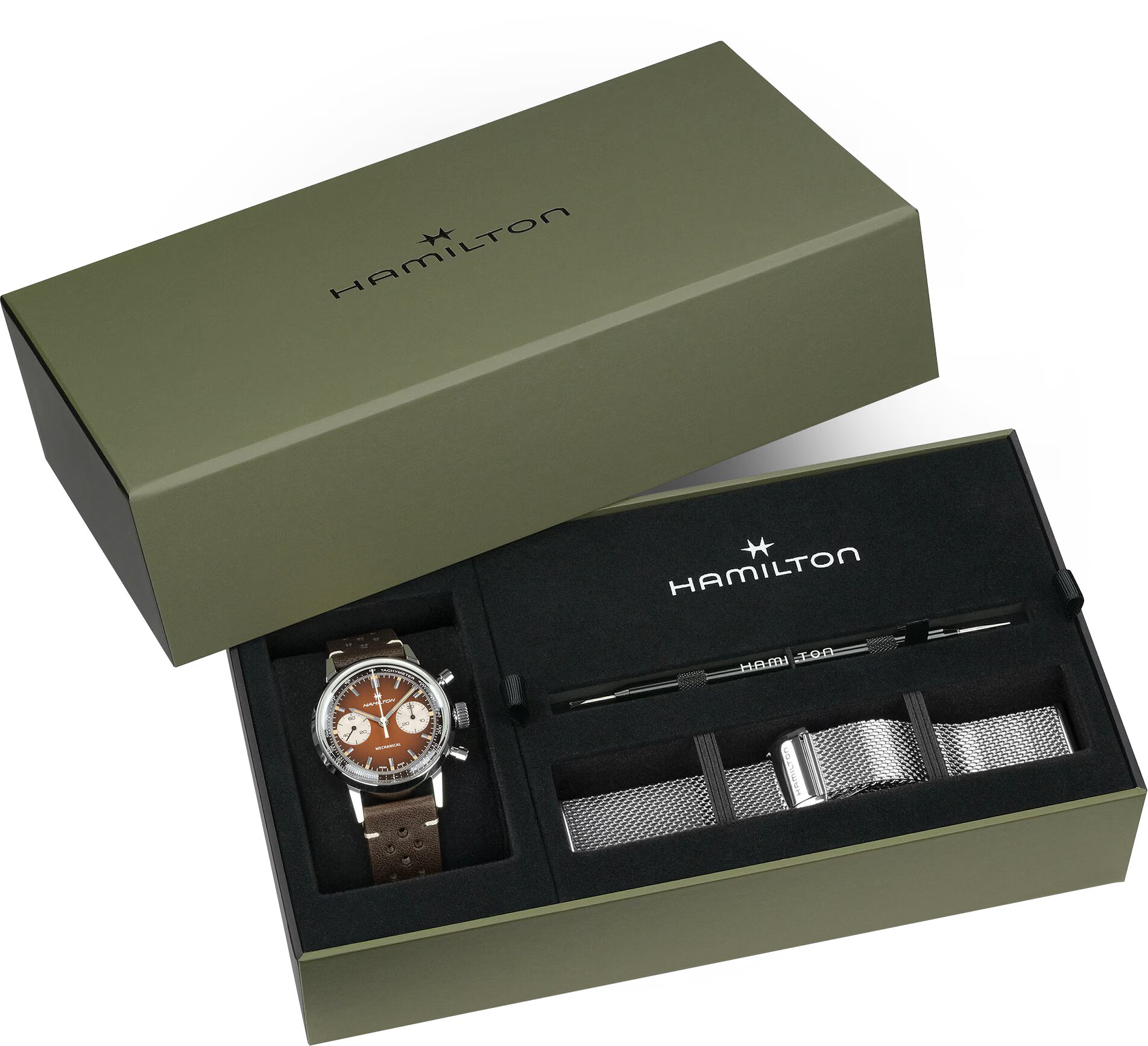 HAMILTON - H38429591 - Американский классический хронограф Intra-Matic H