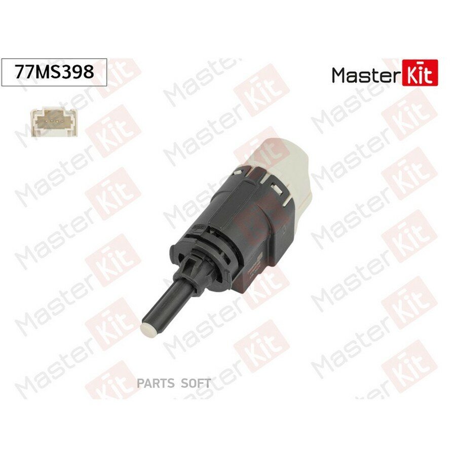 Выключатель стоп-сигнала LADA Largus '12-, X-Ray '16- /RENAULT Duster, Logan '06- MasterKit 77MS398 MASTERKIT 77MS398 | цена за 1 шт