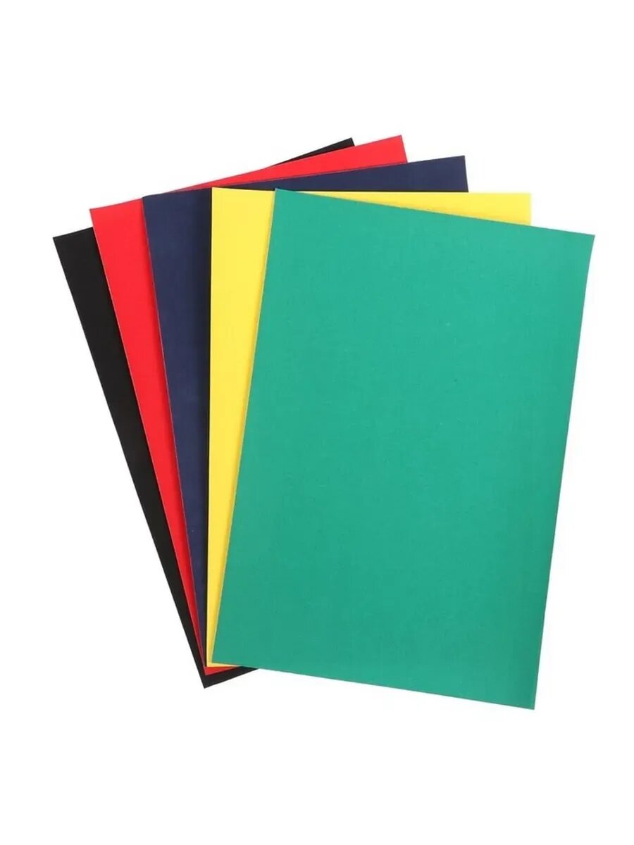 Мягкая бархатная бумага ярких цветов