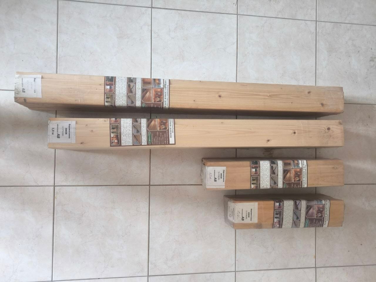 Евровагонка хвоя 12.5х96 0.4м сорт АВ (упаковка 10шт.)