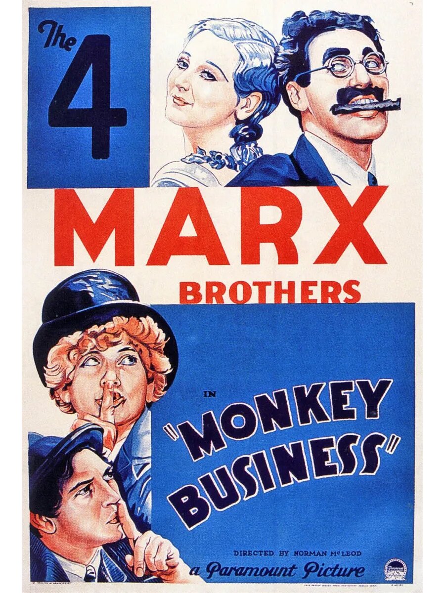 Обезьяньи проделки (1931) (флешка)