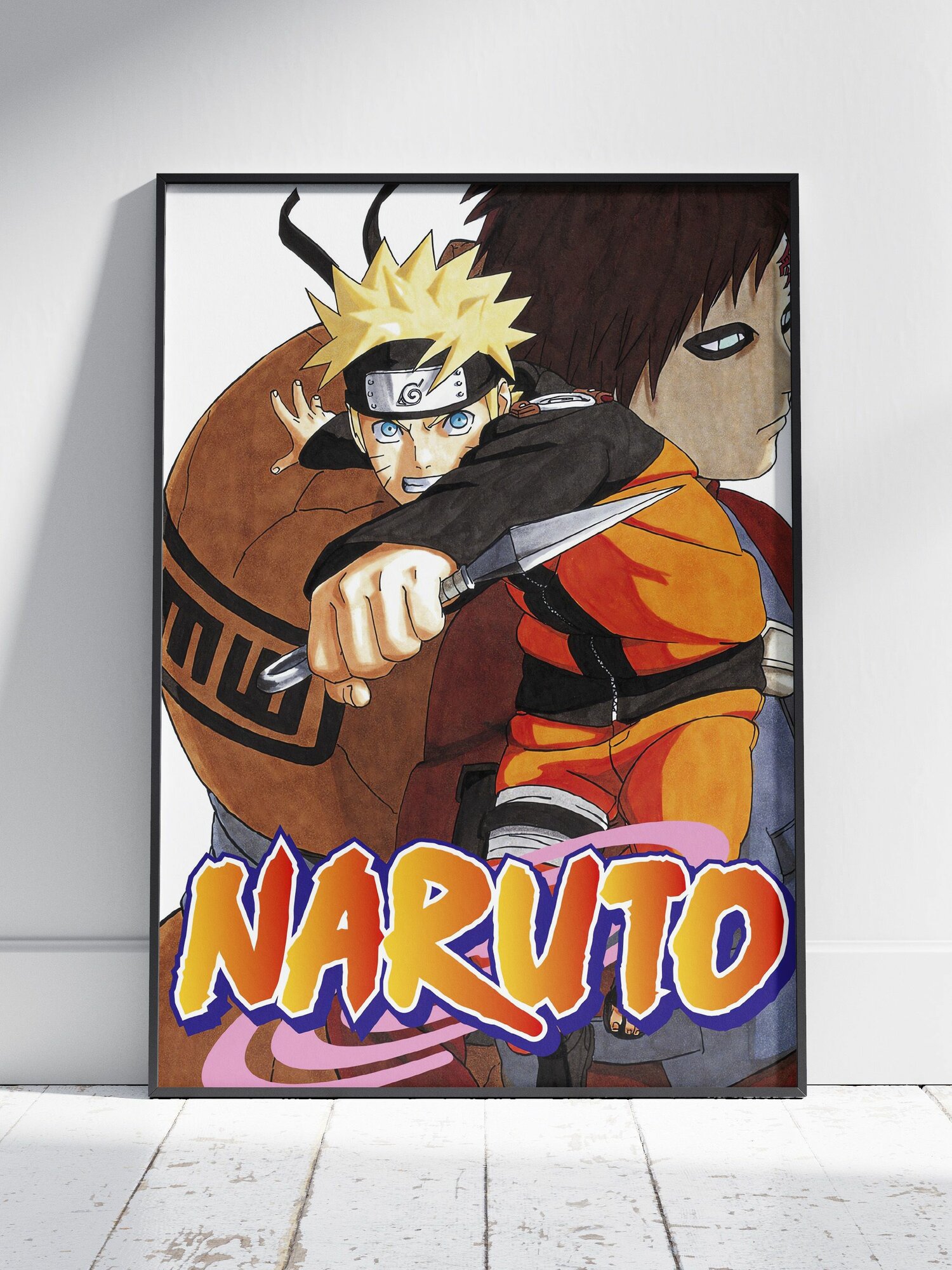 Плакат на стену для интерьера Наруто Ураганные Хроники (Naruto 88) - Постер по аниме и японской анимации формата A4 (21x30 см)