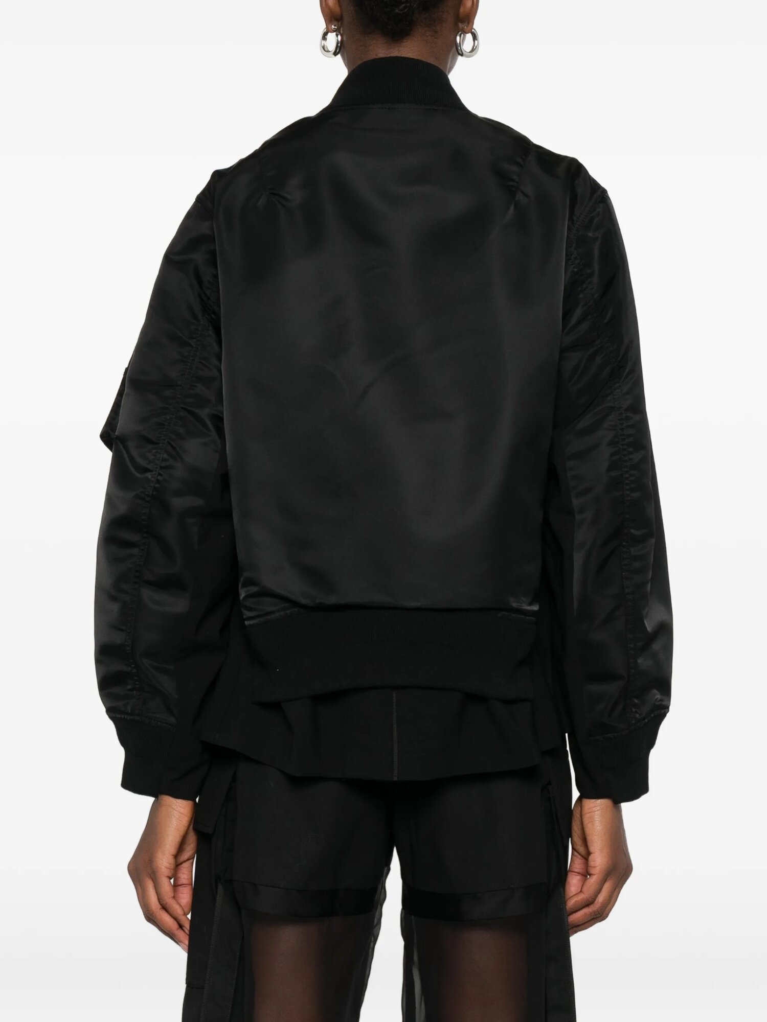 Куртка Sacai, размер 42, black/black — фото 1