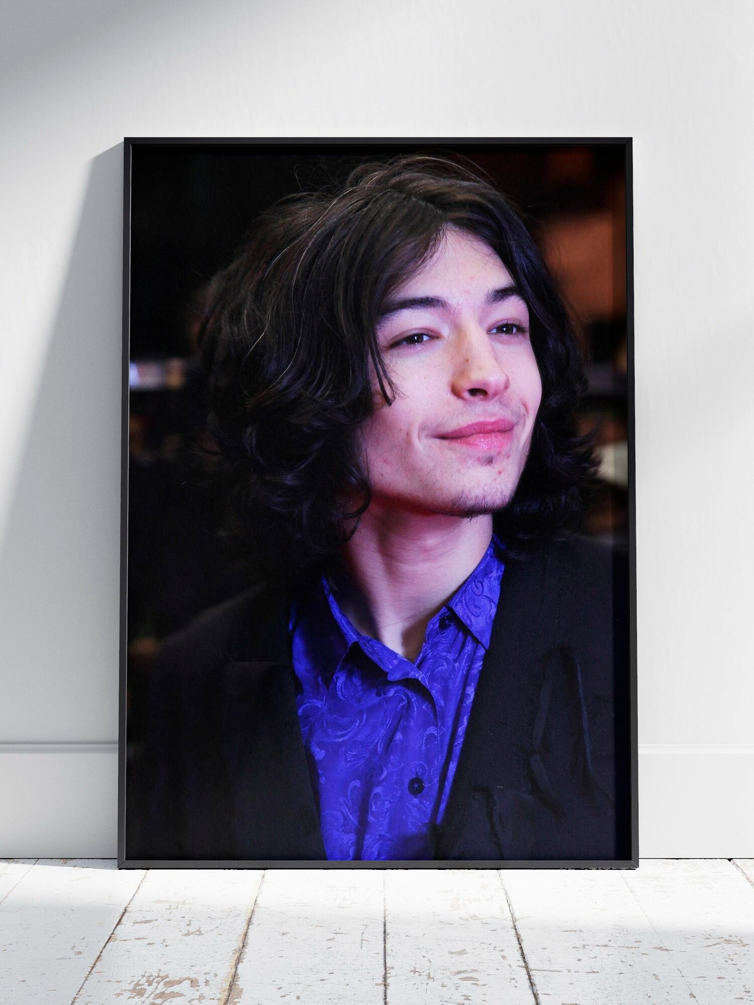 Плакат на стену для интерьера Эзра Миллер (Ezra Miller 37) - Постер по актеру фильма, кино, сериала формата A4 (21x30 см)
