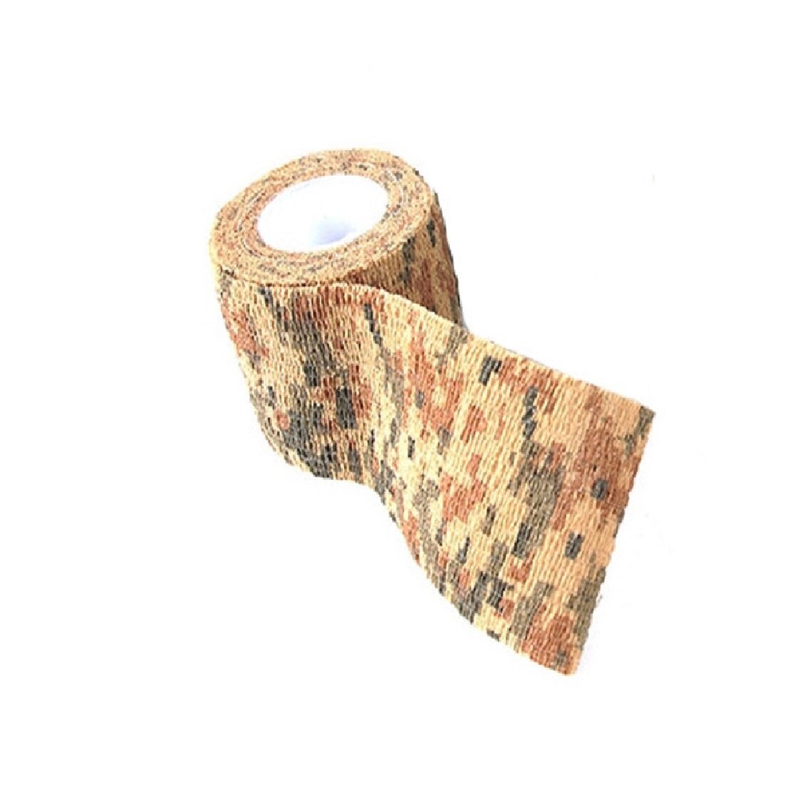 Клейкая лента Fotokvant "Tape-01", камуфляж, латексная, 4.5 м