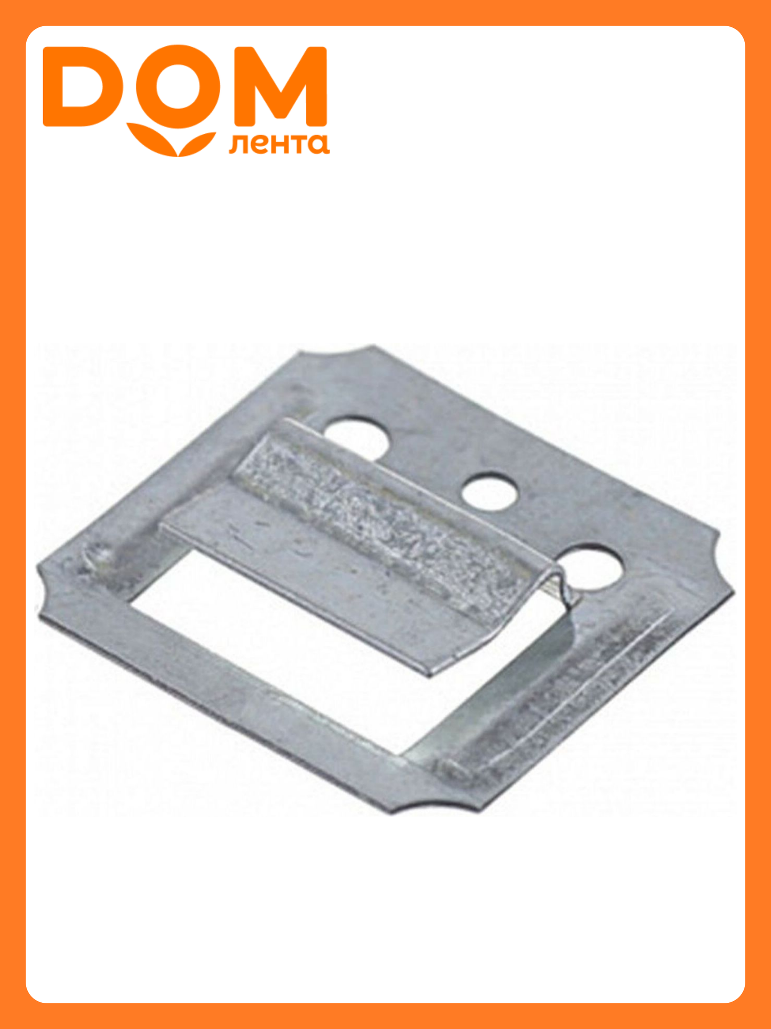 Кляймеры Tech-KREP, для вагонки и блок-хауса, оцинкованные, 190x70x2 мм, 45 штук