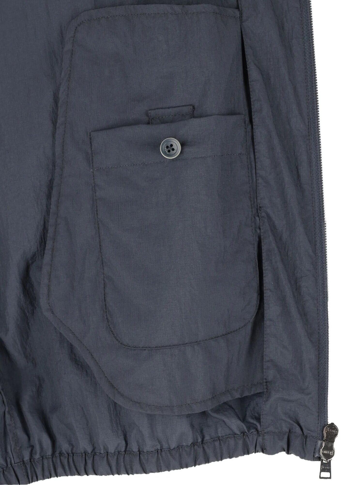 Куртка Herno Zip-up hooded jacket, размер 52, blue — фото 1