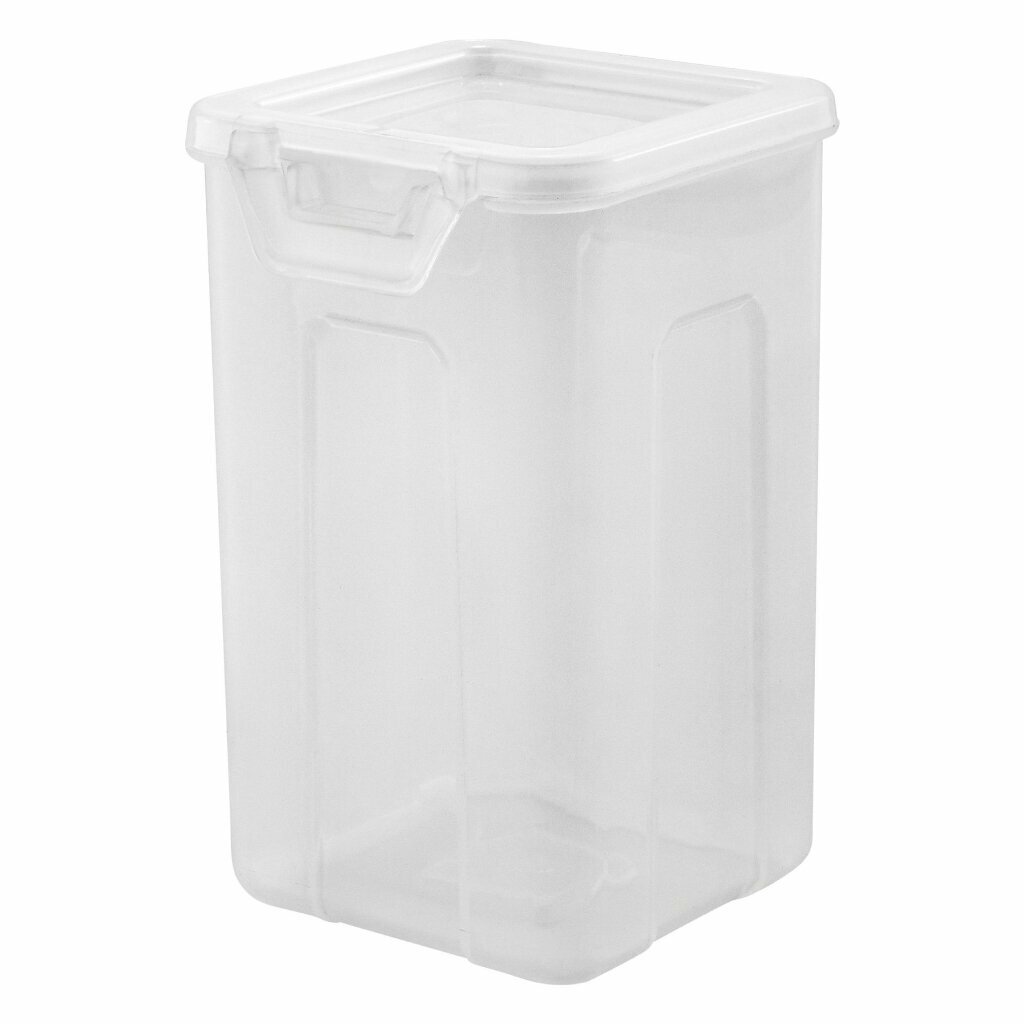 Ящик для метизов Blocker Expert 5х9х10 см, 2 штуки, прозрачный пластиковый контейнер с крышкой и замком, набор 2 шт.