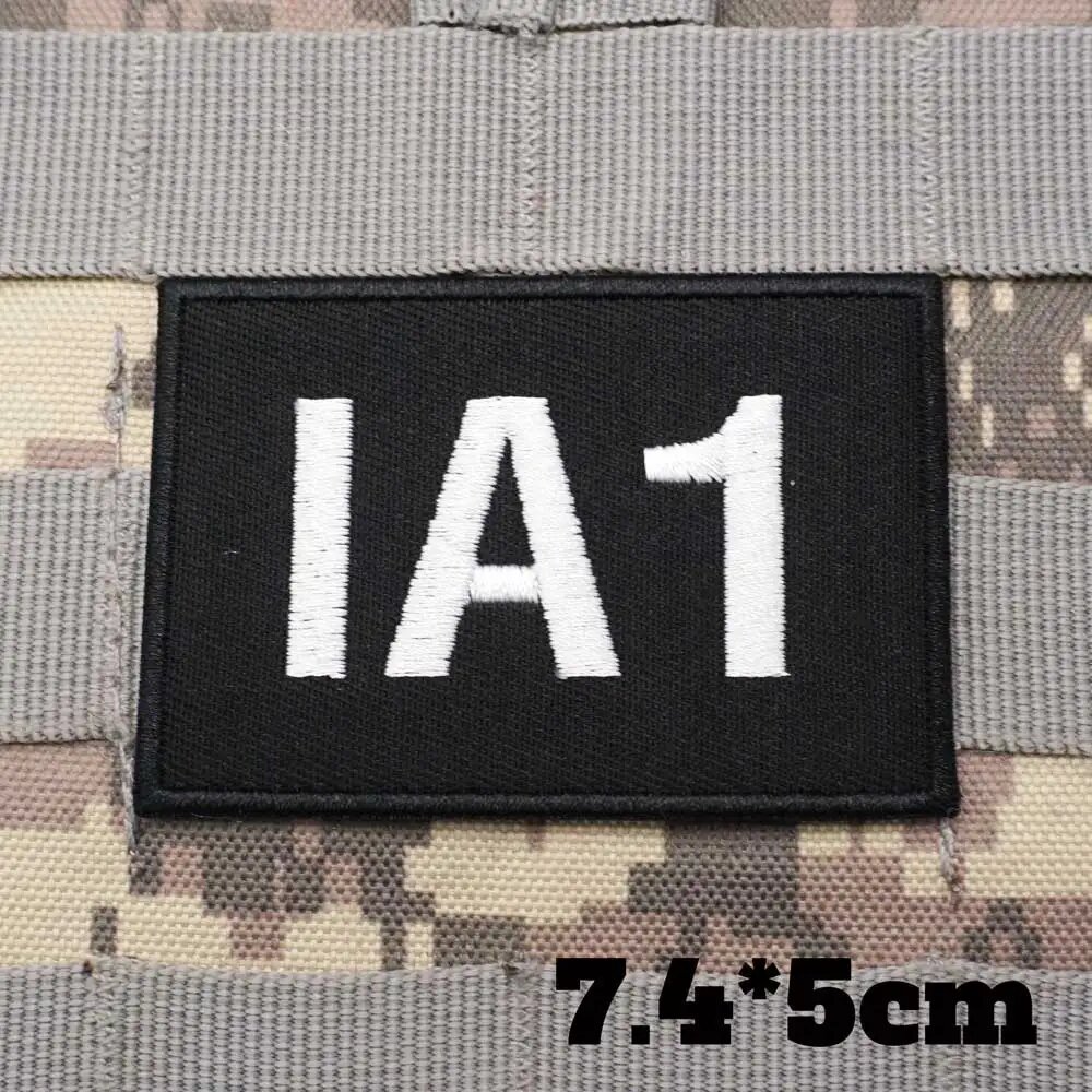 Тактическая нашивка IA1, 7.4*5см, цвет AE48-1 Velcro