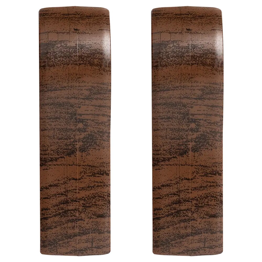 Соединитель для плинтуса Pro Дом 5.5 см ПВХ цвет дуб венге 2 шт.