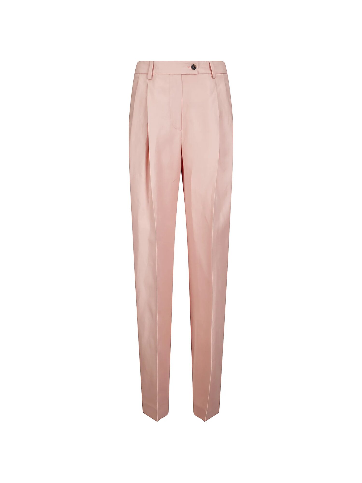 Брюки Pleated slub-texture trousers