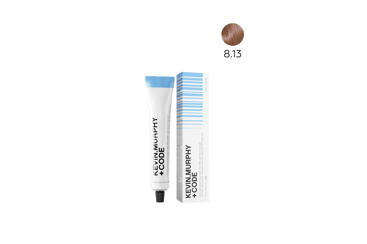 +CODE Перманентная Краска для волос, 8.13 8AG - LIGHT.BLONDE.ASH.GOLD, 100 мл