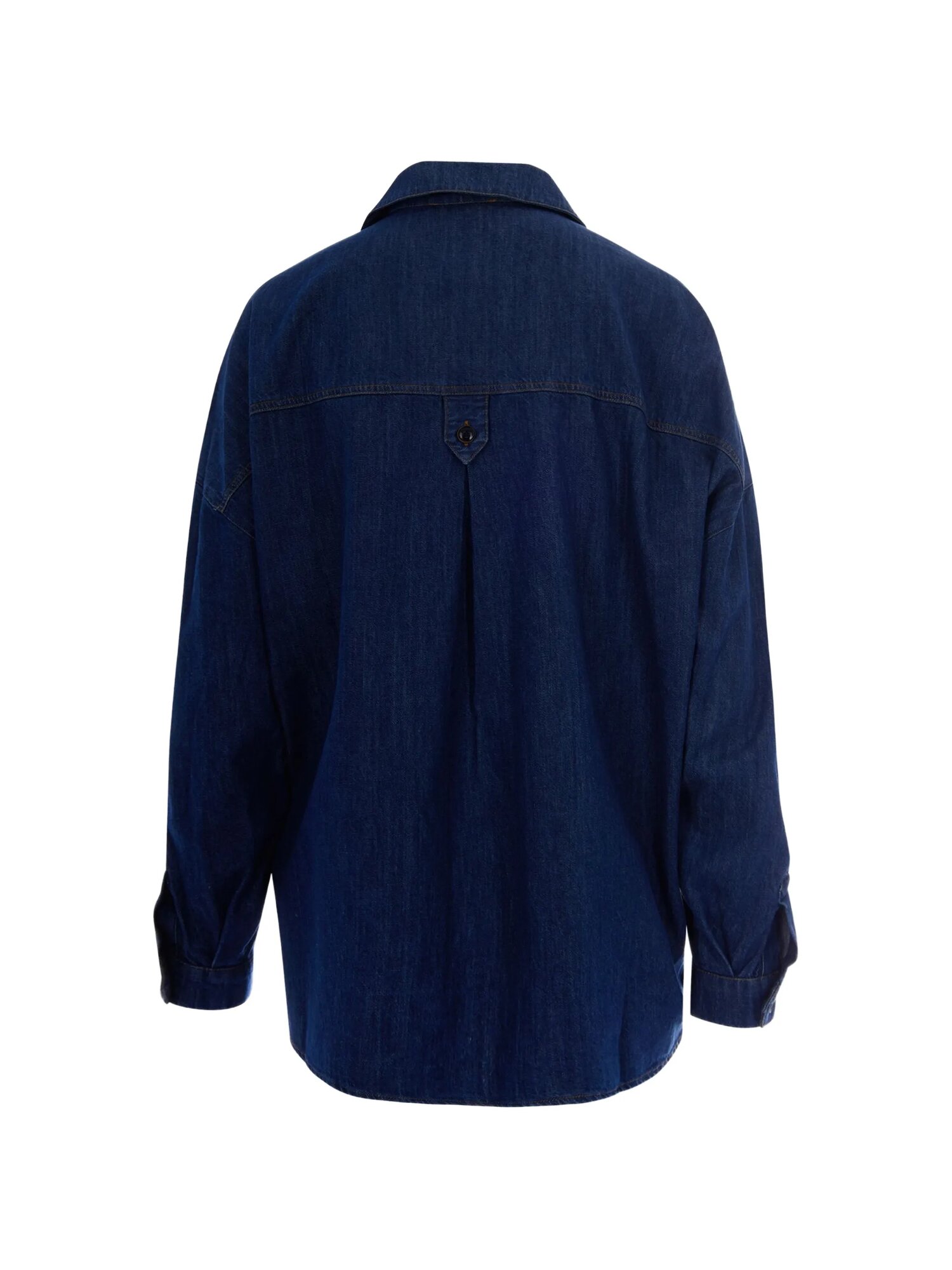 Рубашка Sessun Patch-pocket denim shirt, размер 42, синий — фото 1