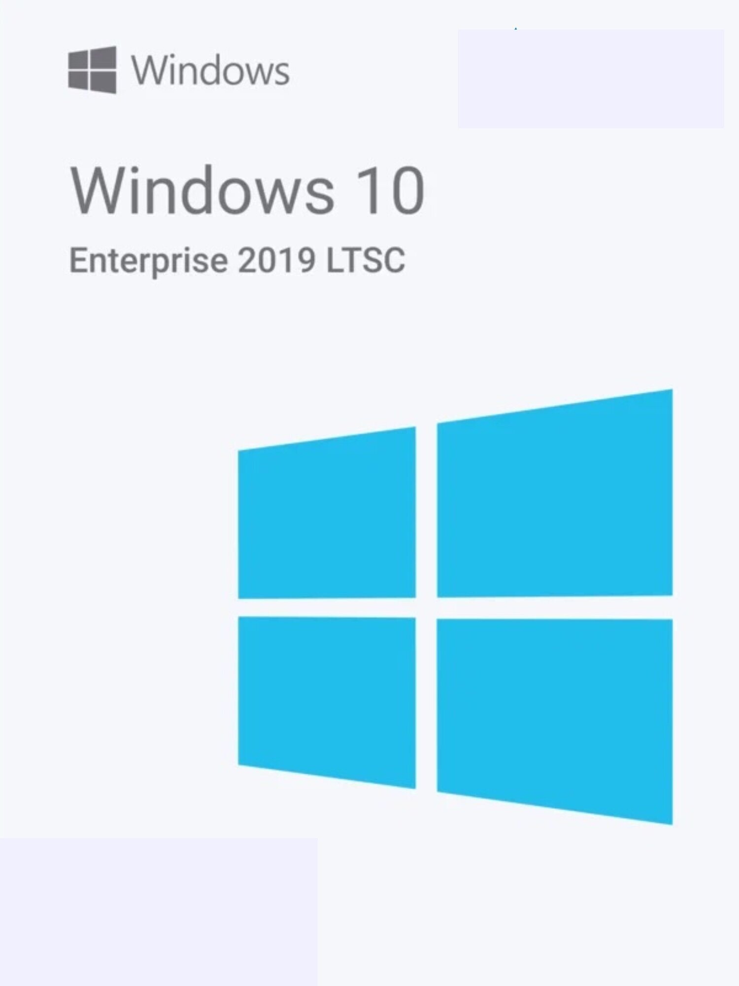 Ключ активации Windows 10 Enterprise 2019 LTSC, корпоративная версия, официальная лицензия для 1 устройства