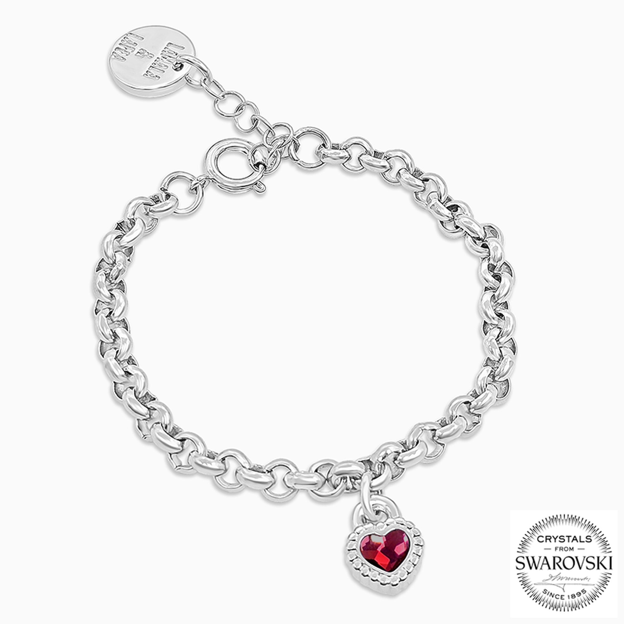 Браслет, кристаллы Swarovski