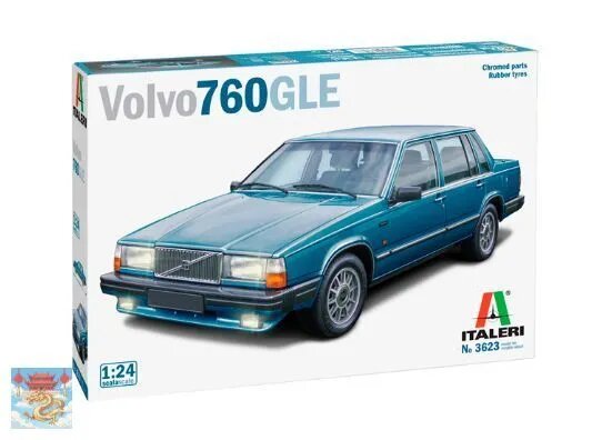 Сборная модель Italeri Volvo 760 GLE 1:24 Автомобиль из пластика, для сборки