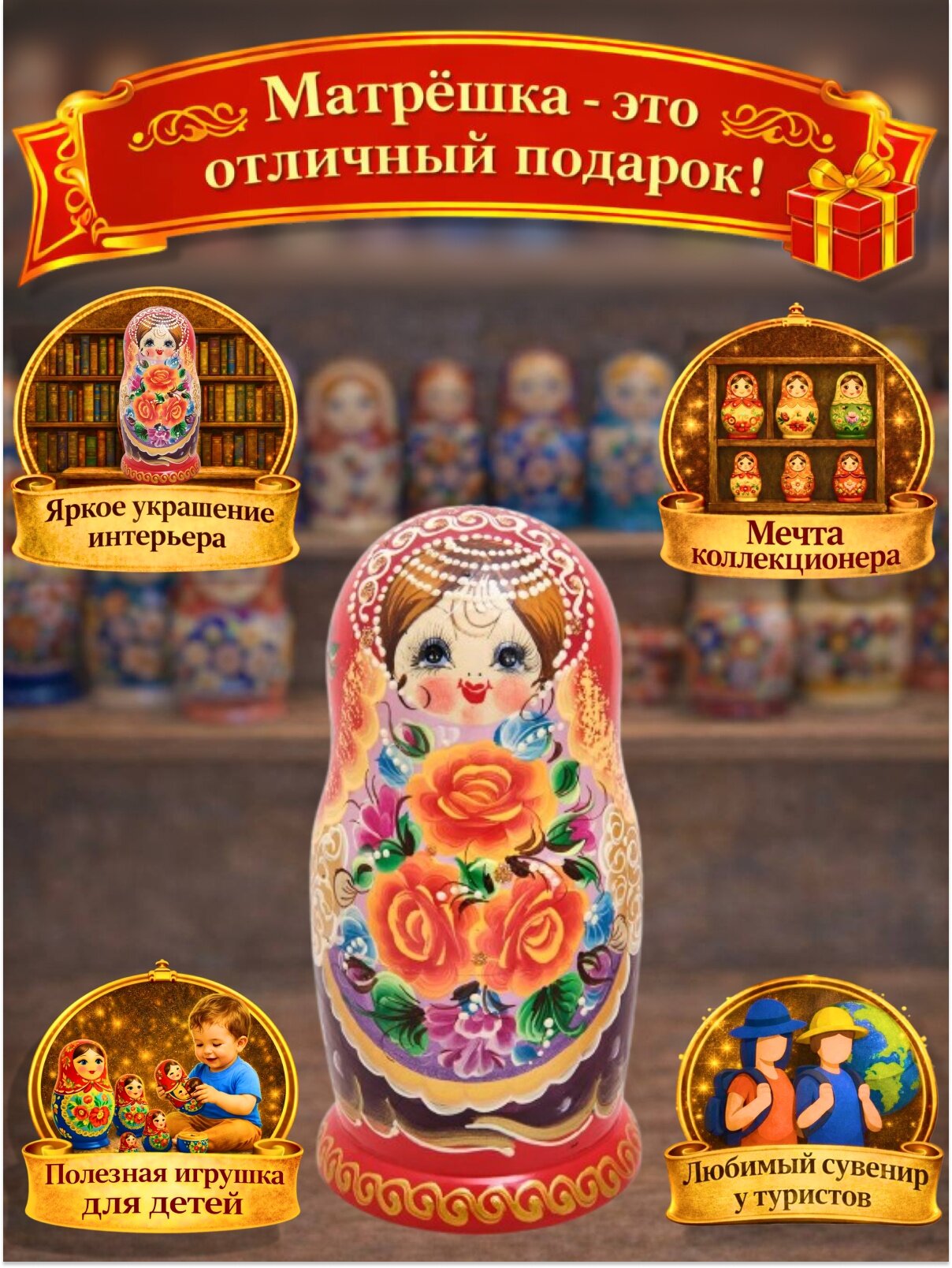 Матрёшка Звенислава — фото 1