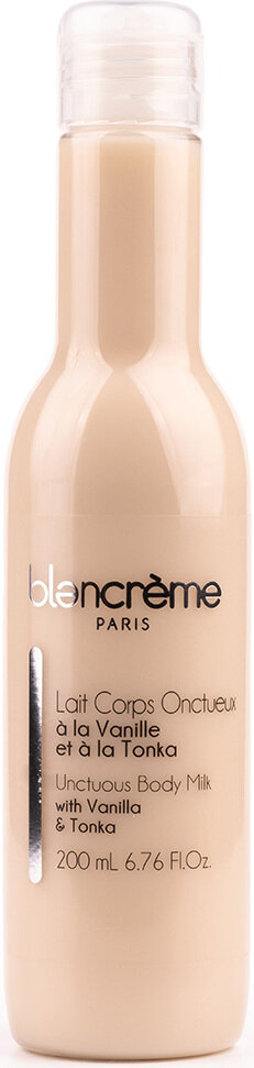 Blancreme Питательное молочко для тела "Ваниль & тонка" 200 мл Unctuous Body Milk With Tonka & Vanilla 200 200ml