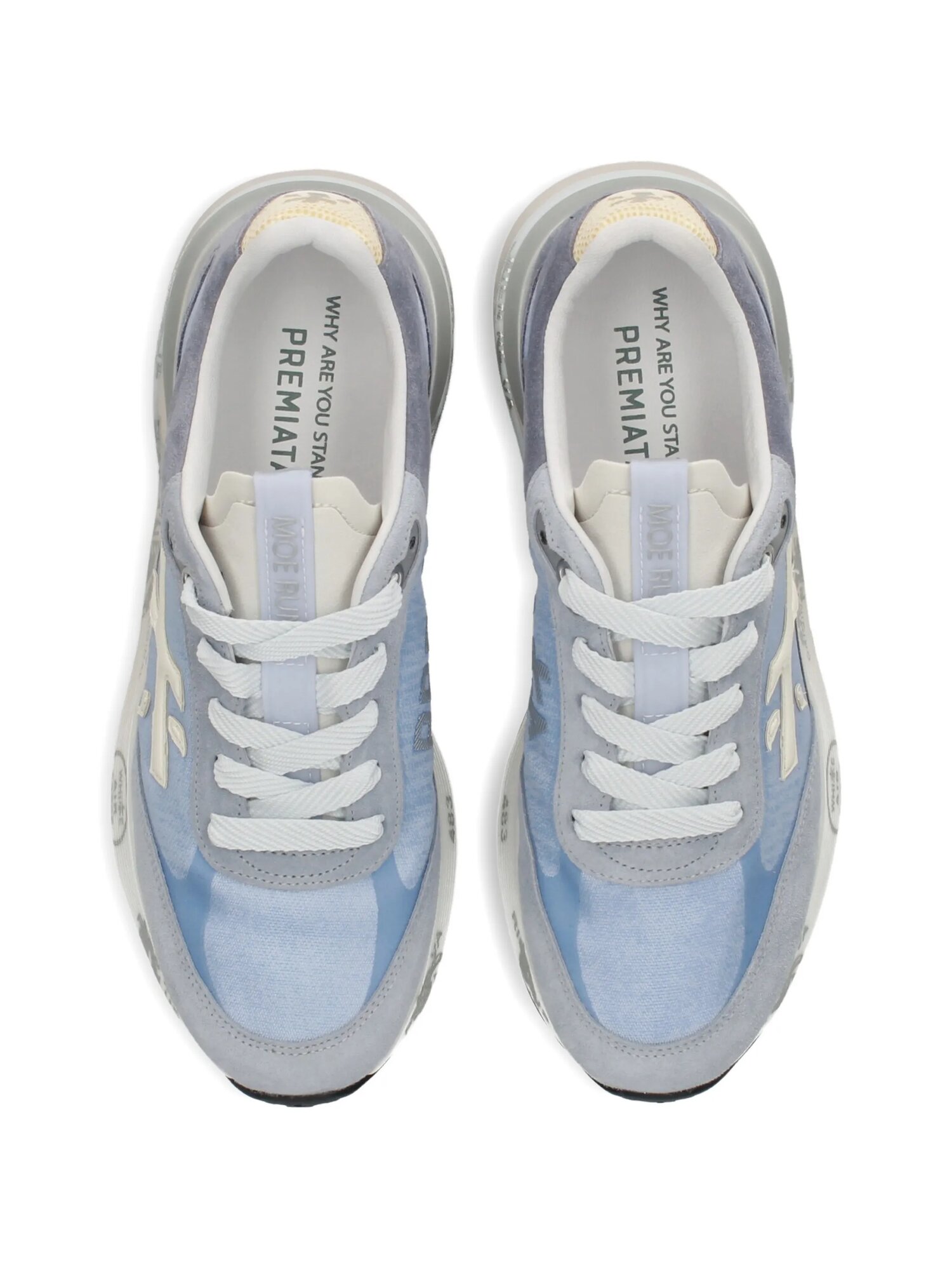 Кроссовки PREMIATA Moe Run sneakers, размер 41 EU, blue — фото 1