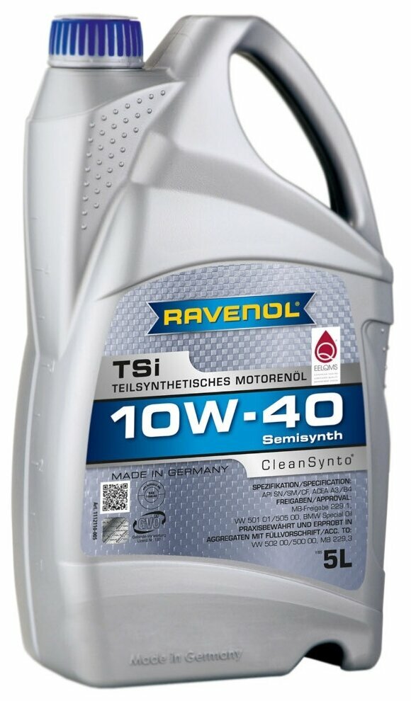 Масло моторное Ravenol TSI 10W40 (5л) п/с 63045