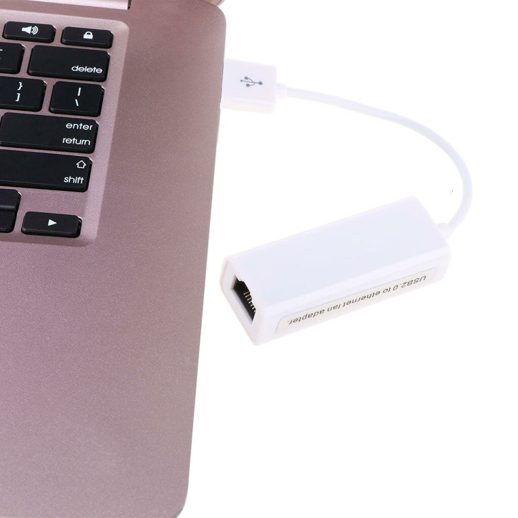 USB-адаптер Ethernet, Черный — фото 1