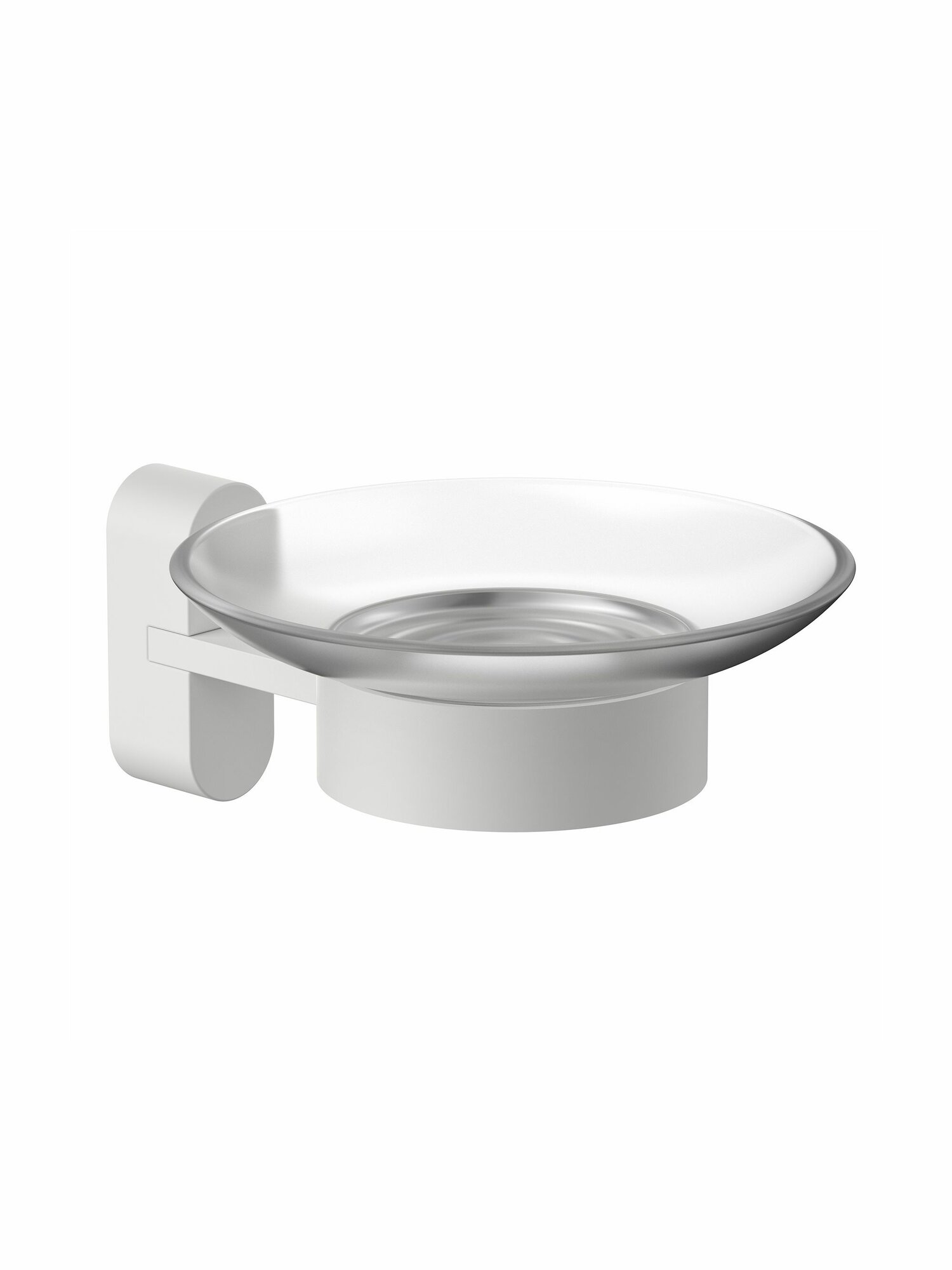 Мыльница для ванной настенная подвесная ALTROBAGNO, белый матовый