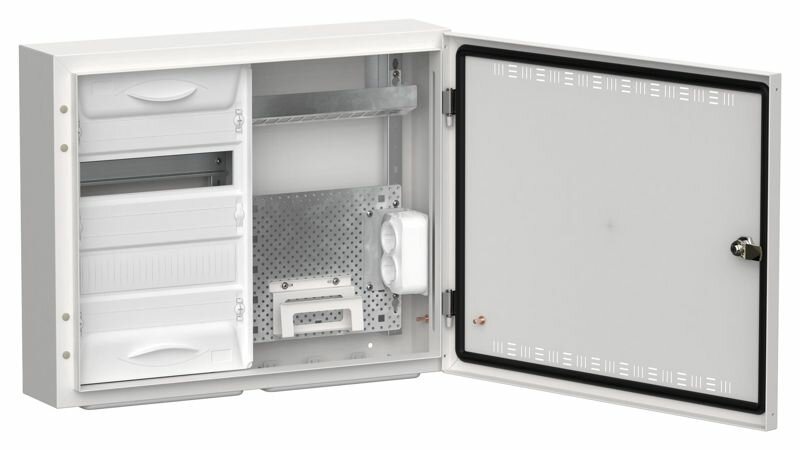Корпус комбинированный ЩРн-24 (2х24) TITAN 5 бел. IEK TI5-51-N-2X024-30
