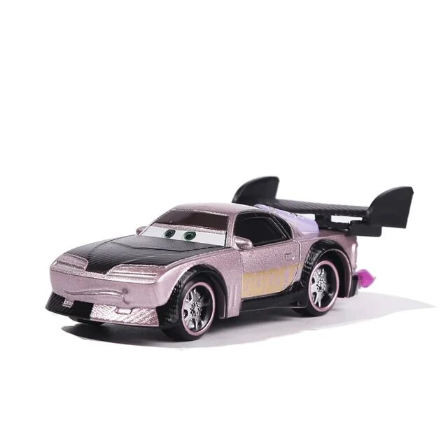 Игрушки-гонщики Disney Pixar Cars, Молния Маккуин, Джексон Шторм, Король Мэтр, 1:55, литая модель автомобиля из металлического сплава, подарок для детей