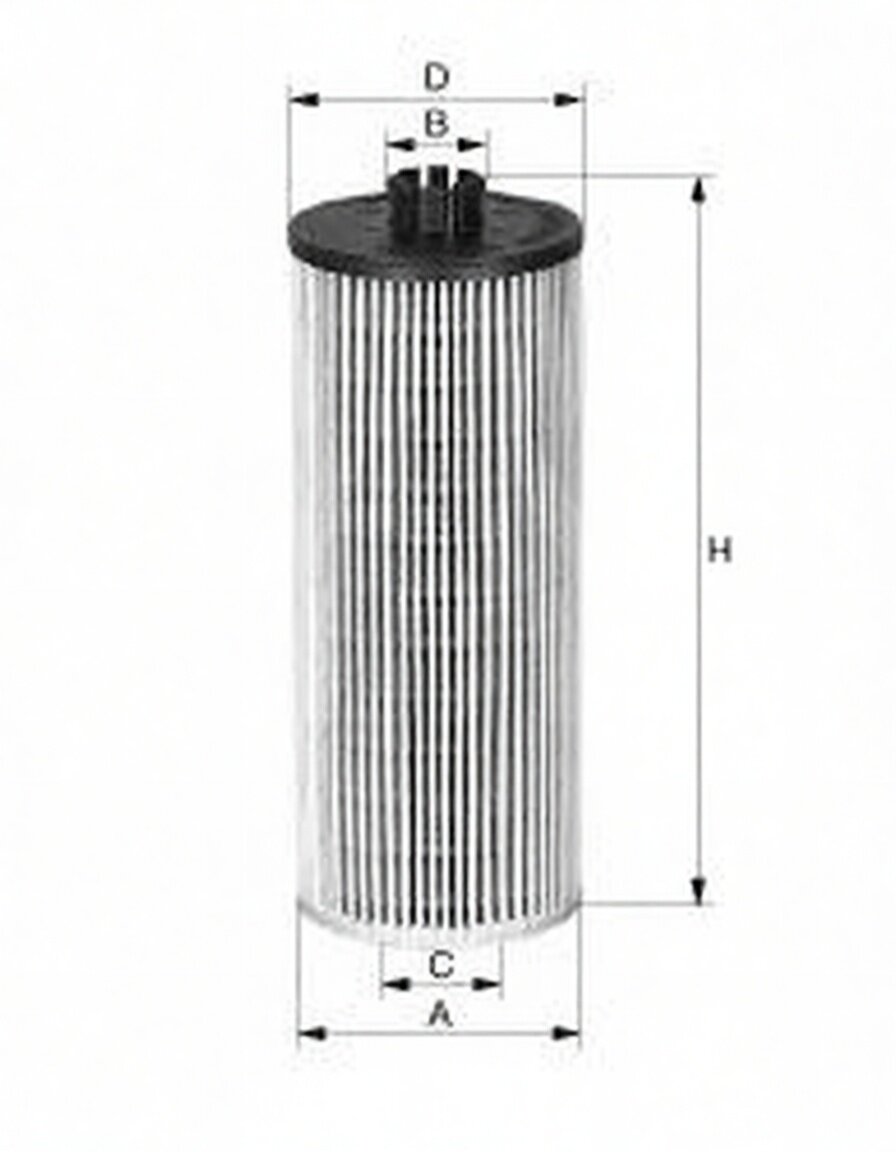 Фильтр масляный BMW 116-120 F70 24-, X1 F48/U11, MINI III/IV HU6015zKIT MANN-FILTER арт. HU6015zKIT