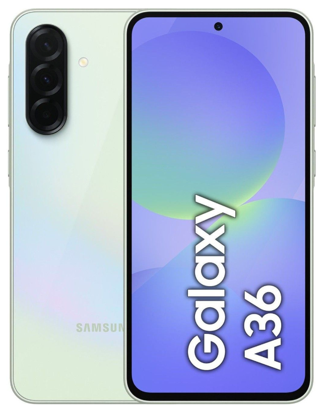 Смартфон Samsung Galaxy A36, 8/128 GB, Awesome Lime (зеленый)