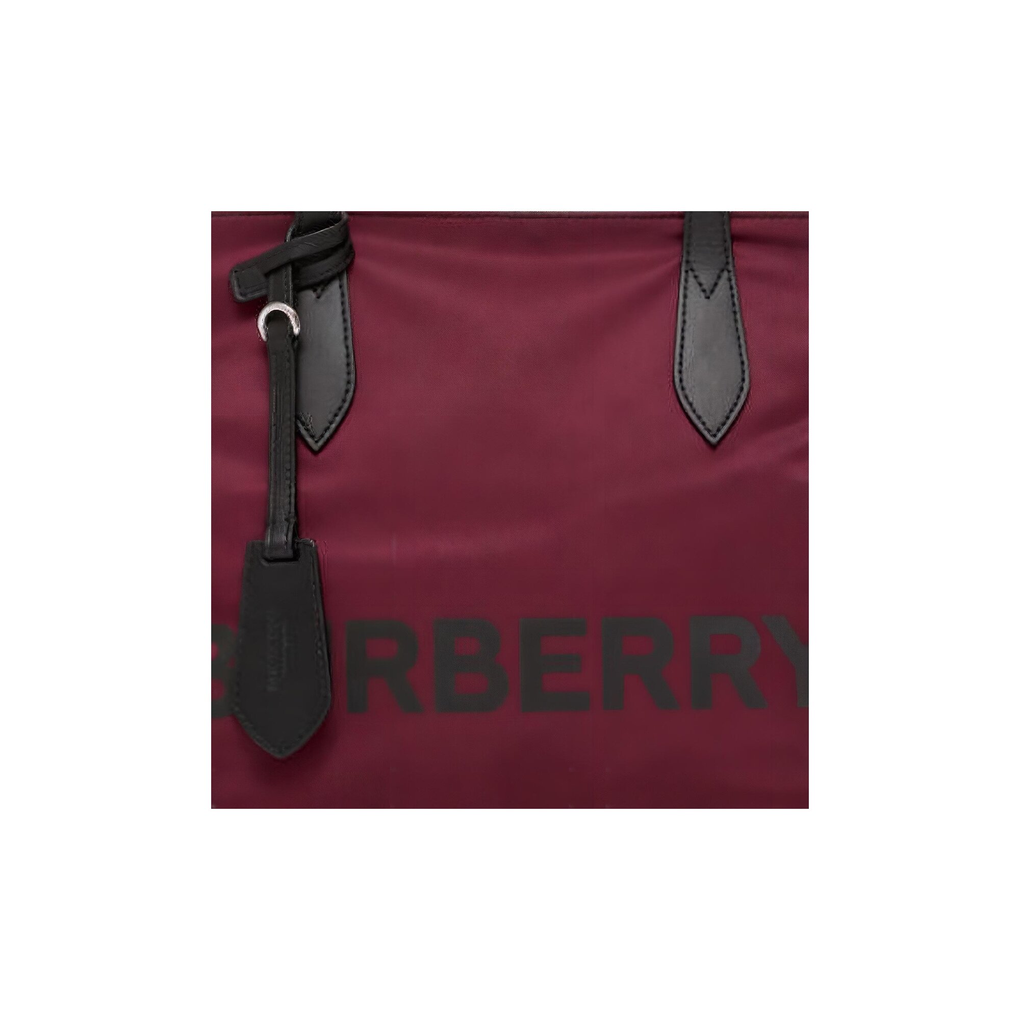 Сумка BURBERRY, фактура пэчворк, красный — фото 1
