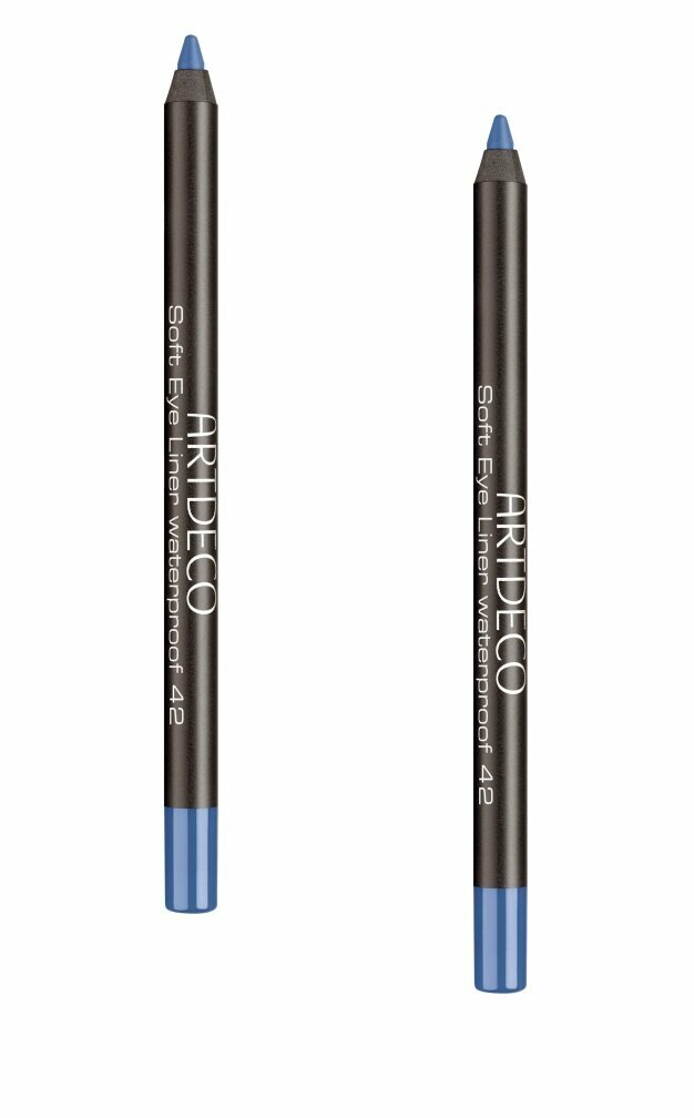 Карандаш Artdeco для век водостойкий Soft Eye Liner Waterproof тон 42, 1,2 г 2шт
