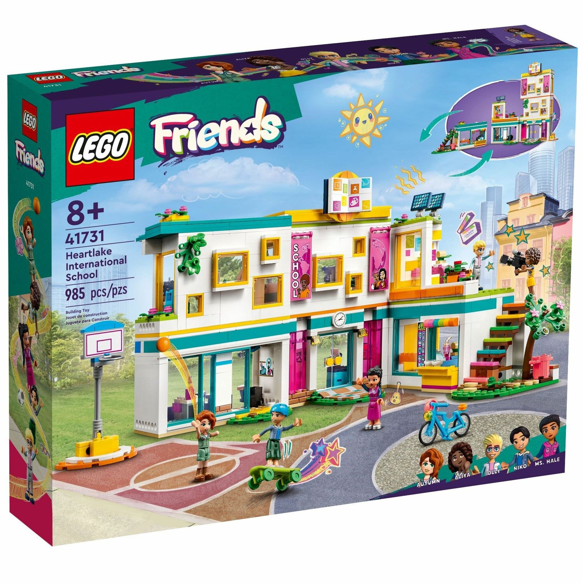 Конструктор LEGO Friends 41731 Международная школа Хартлейк