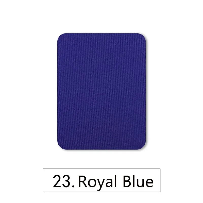 Хлопковые нашивки 12,5x9,5 см, 4 шт. Синий, 23 Royal Blue 4pcs