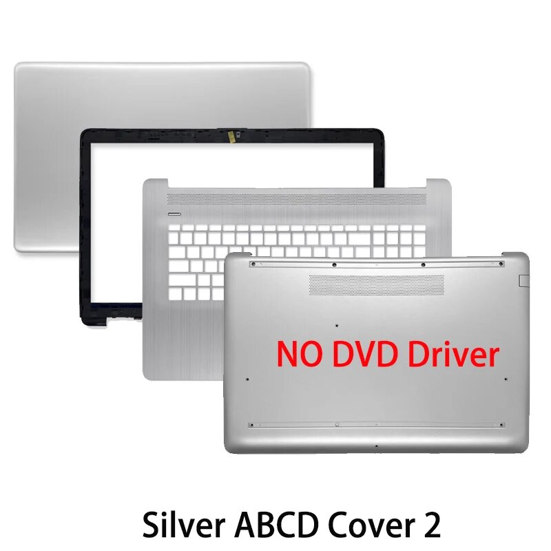 Корпус ноутбука HP Pavilion 17 G7 Silver ABCD Cover 2