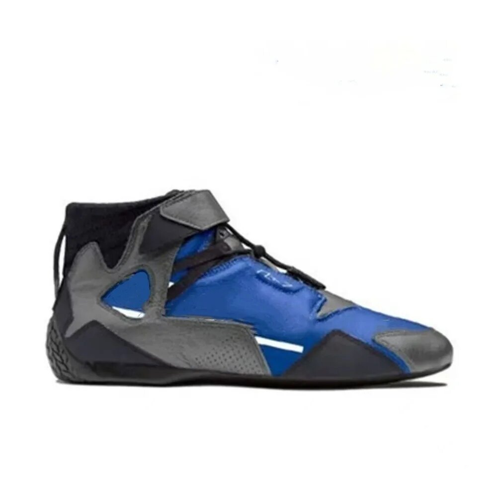 Гоночные мототуфли Puma FIA серт. Gray and Blue, 38
