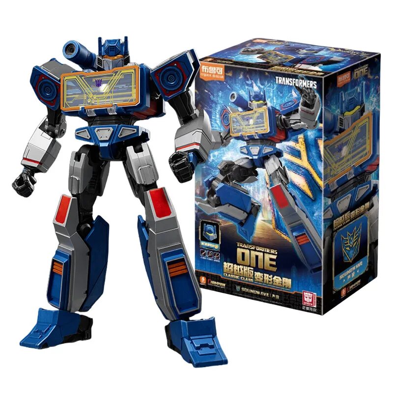 Blokees Трансформеры Optimus Prime, Megatron, Bumblebee Фиолетовый, SHOCKWAVE — фото 1
