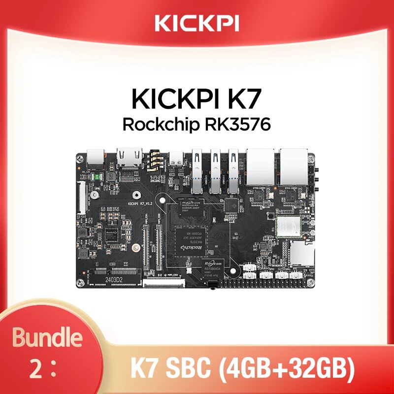 KICKPI K7 SBC 4G/8G RAM Bundle 2