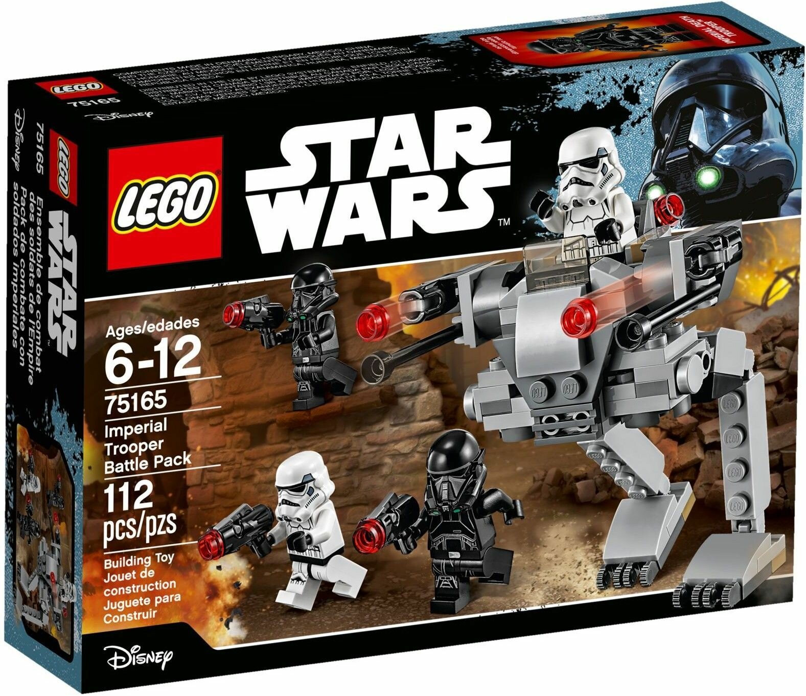 Конструктор LEGO Star Wars 75165 Imperial Trooper Battle Pack (Боевой набор имперских солдат)