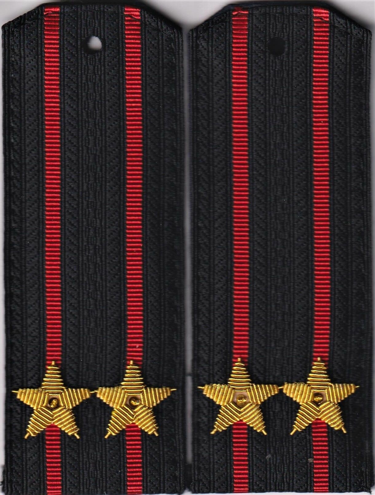 Погоны морской пехоты (на пластике), подполковник