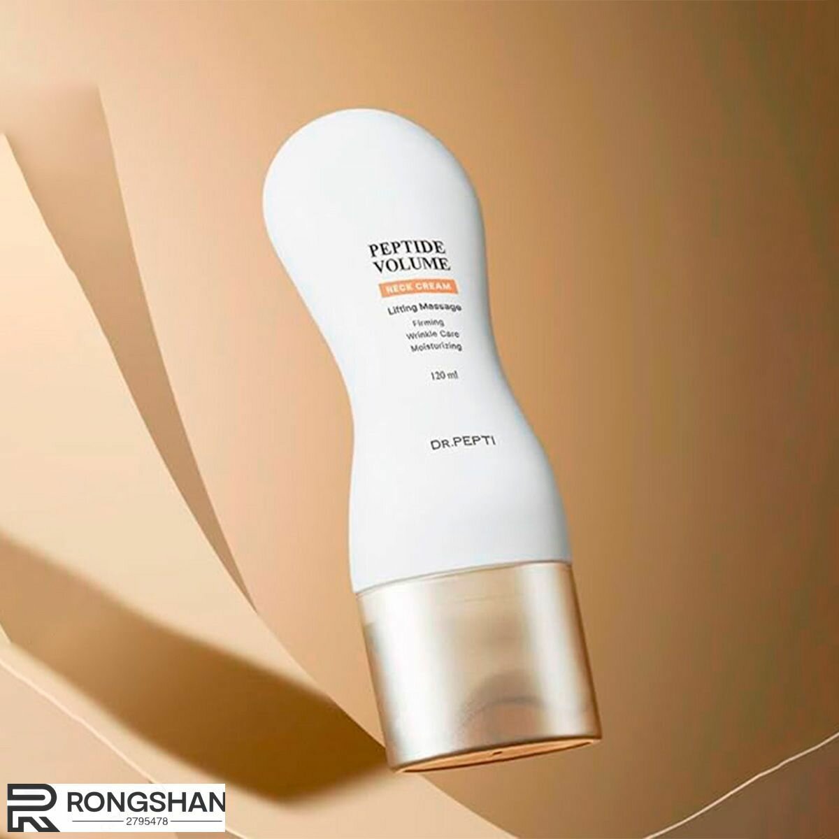 Антивозрастной крем для шеи с пептидами Dr. Pepti Peptide Volume Neck Cream, 120 мл