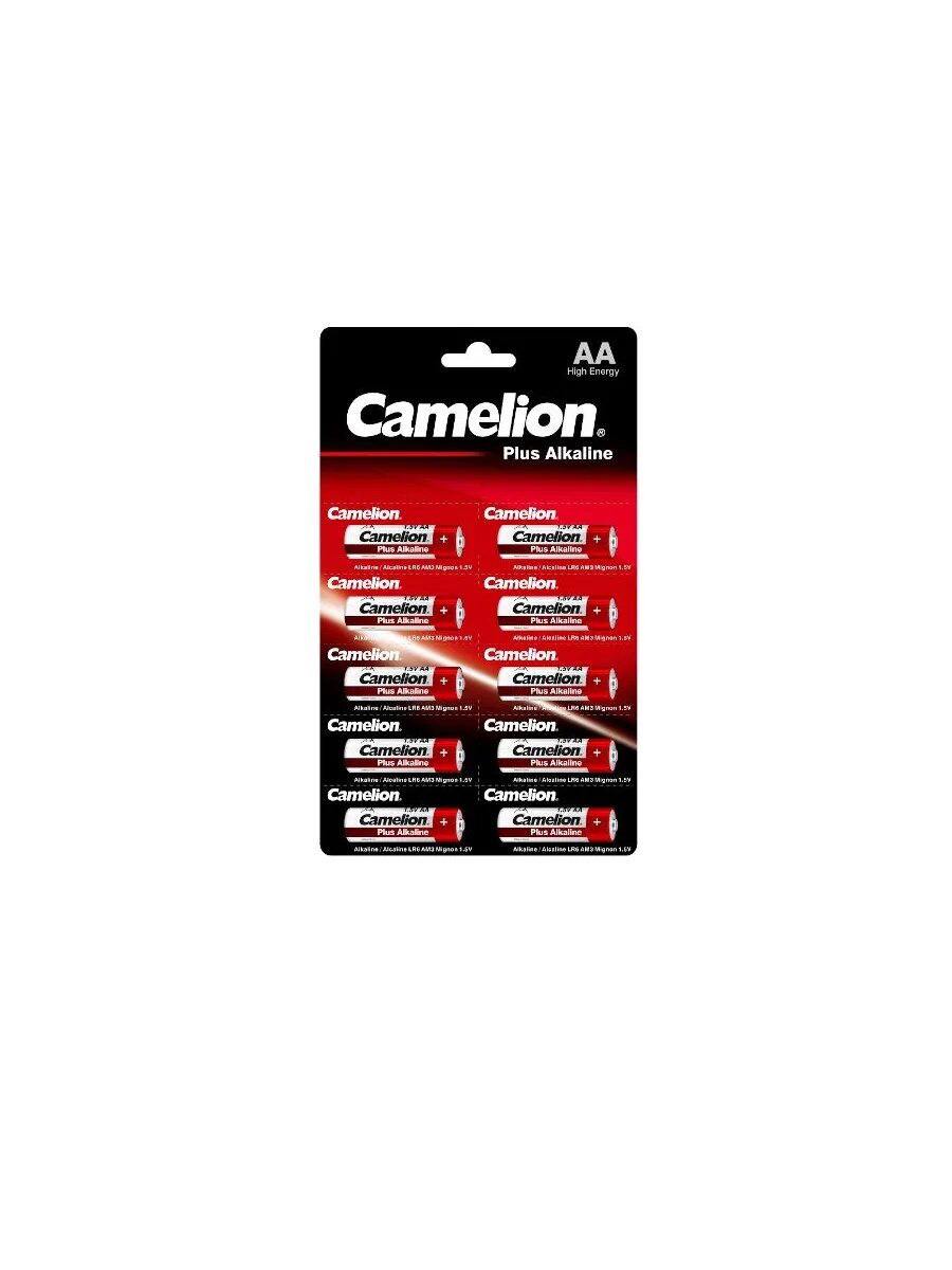 Батарейки Camelion AA Alkaline 10 шт для техники