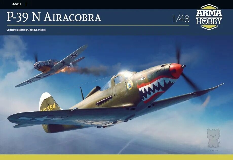 Сборная модель 1/48 Bell P-39N Airacobra (Arma Hobby) 40011