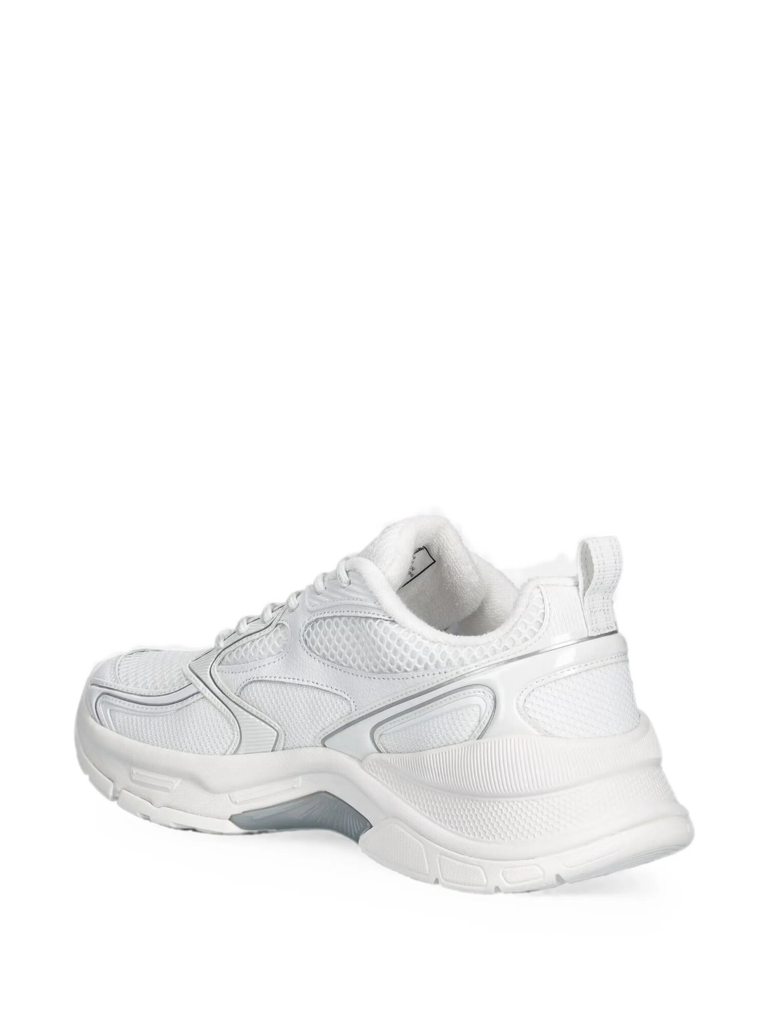 Кроссовки EA7 EMPORIO ARMANI Predator logo-detail sneakers, размер 4.5, бежевый/белый — фото 1