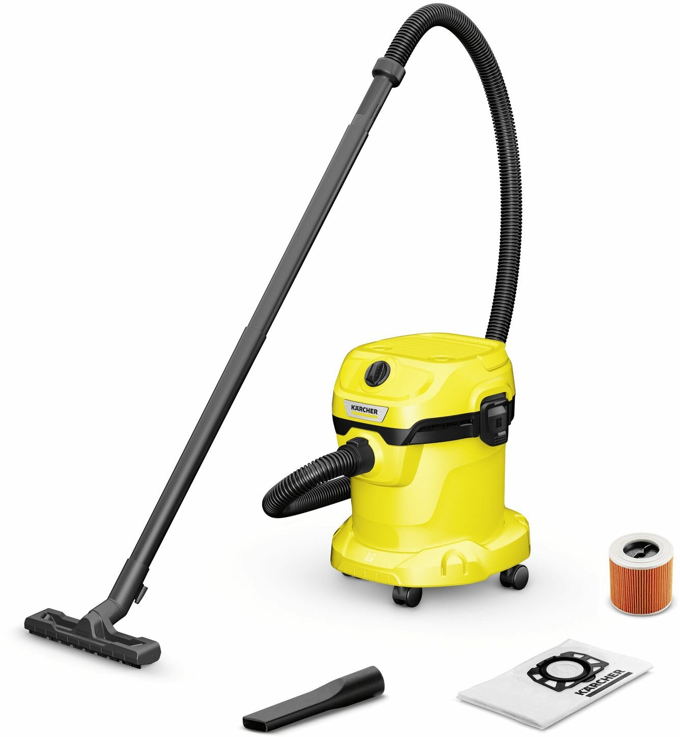 Профессиональный бытовой пылесос Karcher WD 2 Plus V-15/6/18/C (1.628-014.0). Товар уцененный