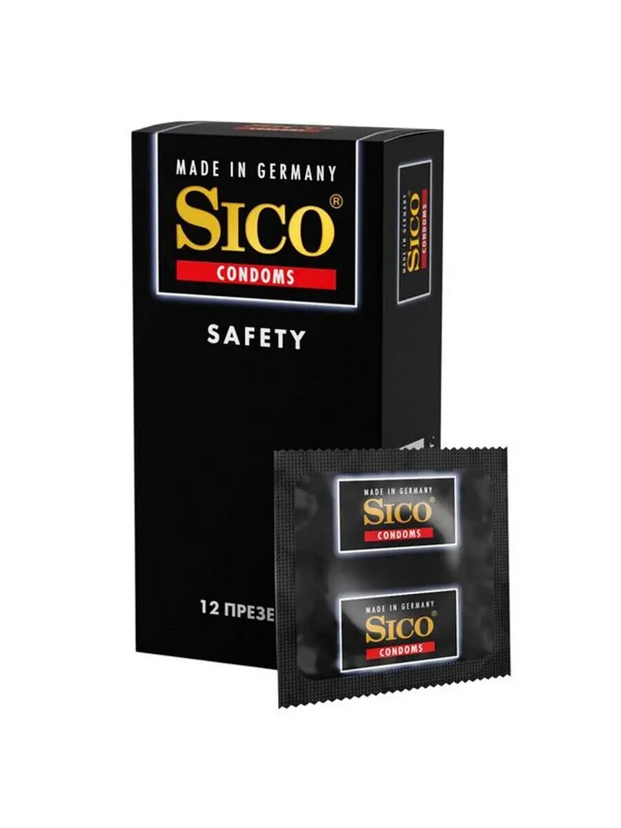Презервативы классические Safety Sico/Сико 12шт