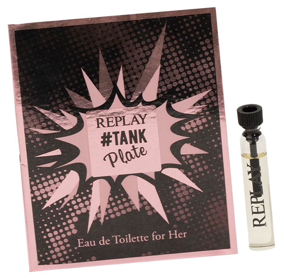 Женский парфюм Реплей Танк Плейт Фо Хе 2 мл миниатюра - Replay Tank Plate For Her
