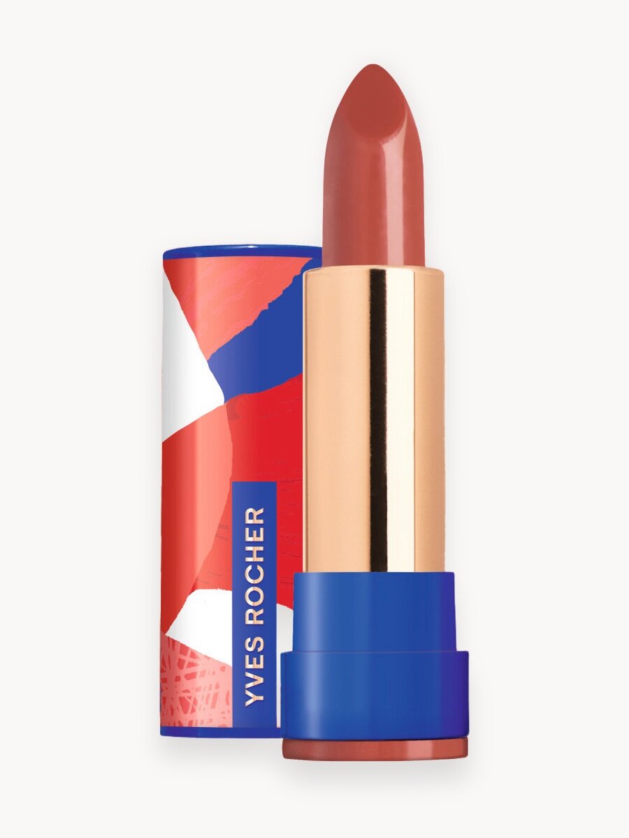 Yves Rocher Губная Помада ROUGE ELIXIR Сатиновая – 01. Романтичный Розовый