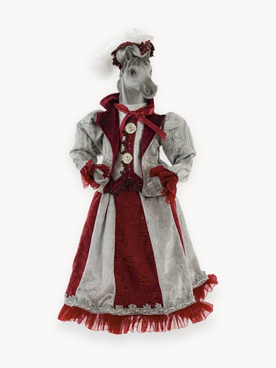 Мягнонабивная игрушка Лошадь , 18х14х46 см KSM-826040